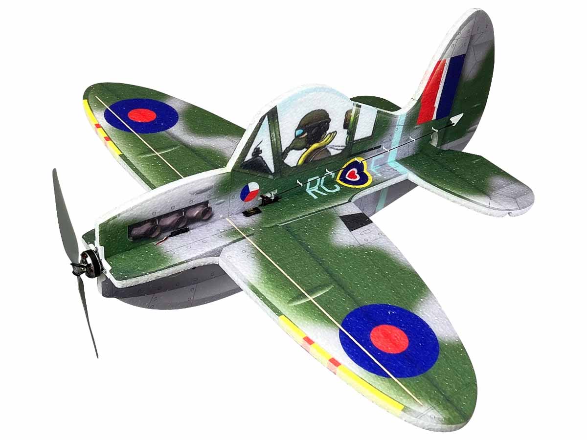 Cartoon Spitfire 550 mm RC-FACTORY - Zeller Modellbau